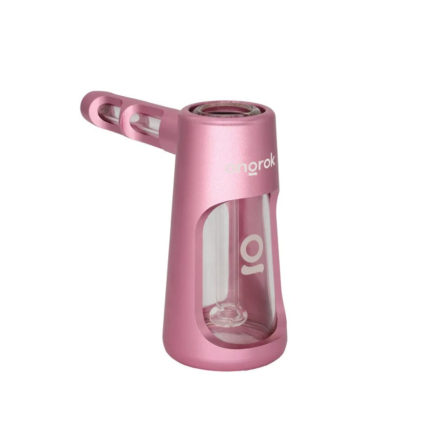 The Flowery NY | Glass Bubbler | Rose Gold