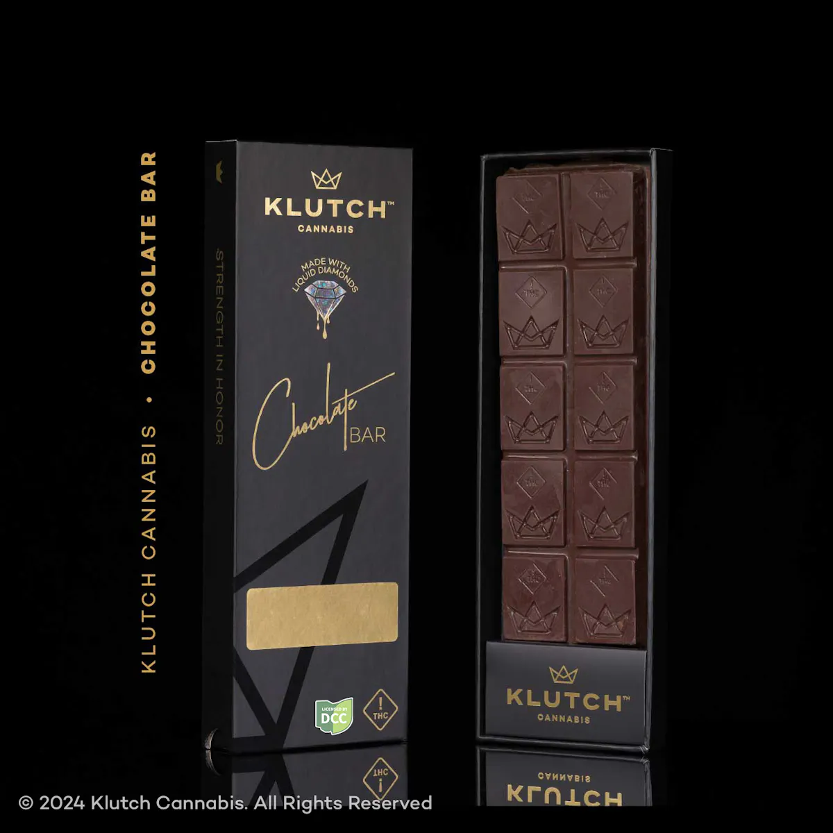 Pretzel Live Liquid Diamonds Milk Chocolate Bar 10pk Edibles | Klutch
