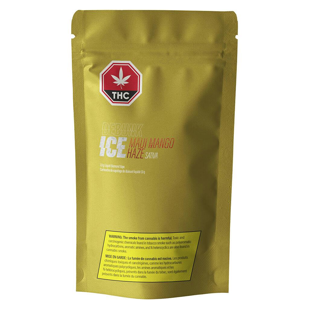 DEBUNK ICE - Maui Mango Haze Liquid Diamonds 510 Thread Cartridge ...