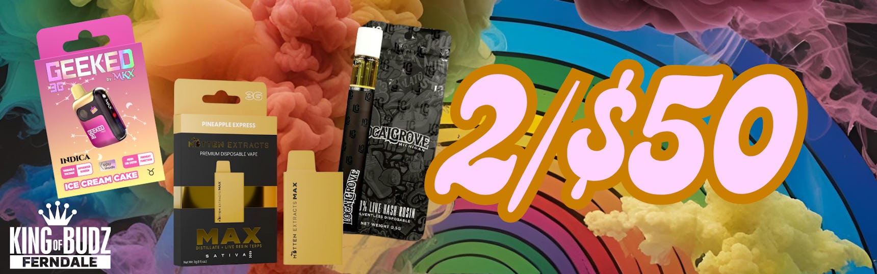 Buy Geeked By MKX - 3g Disposable - Sour Diesel - Sativa Disposables ...