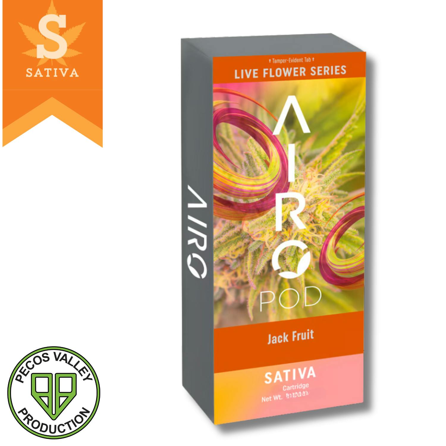Jack Fruit Sativa 0 5g Cart By Airopro • Pecos Valley Production