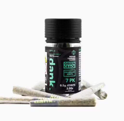 Dank. By Definition | Green Crack | Pre-Roll 7 Pack | 3.5g - Torches
