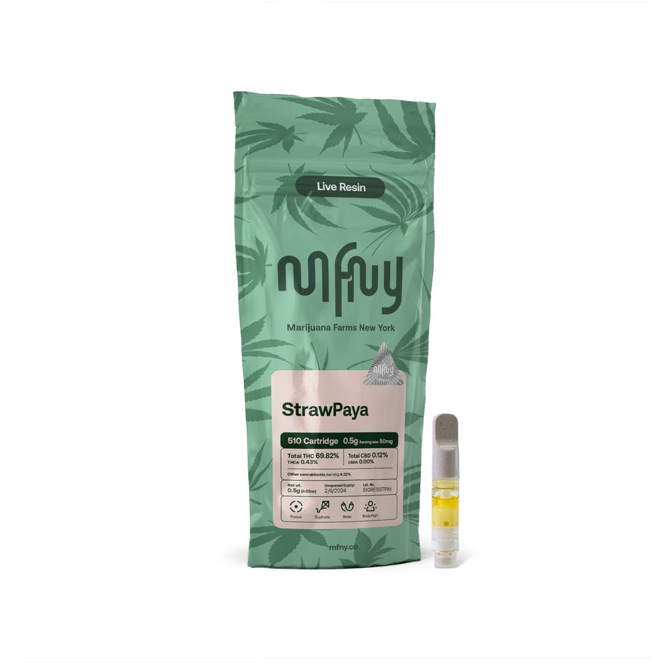 StrawPaya | Vape Pen | .5g by MFNY | Buy Online | Treehouse Cannabis