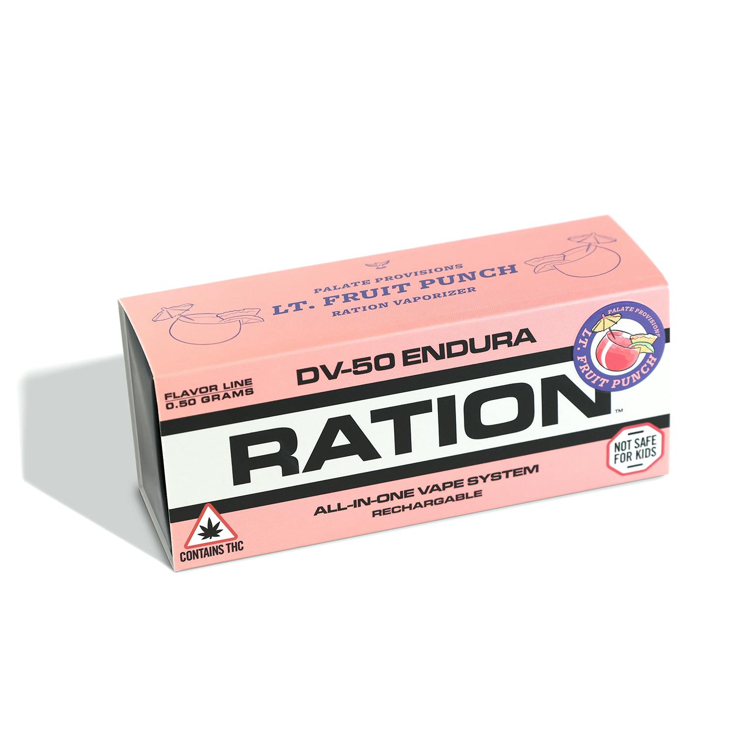 Ration Palate Provisions Disposable Vape LT. Fruit Punch – Cheech ...