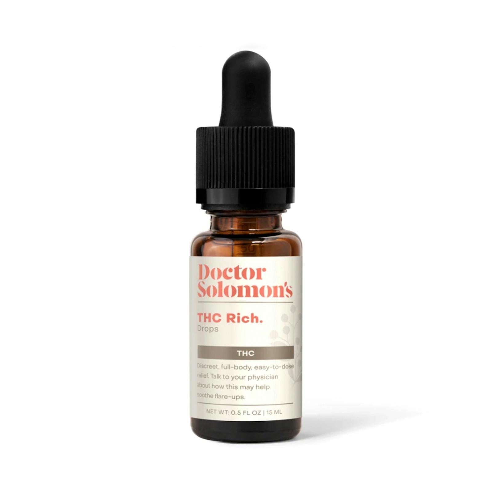 Shop Doctor Solomon's THC Rich Drops | 15ml in Delaware | Pollen Dispensary
