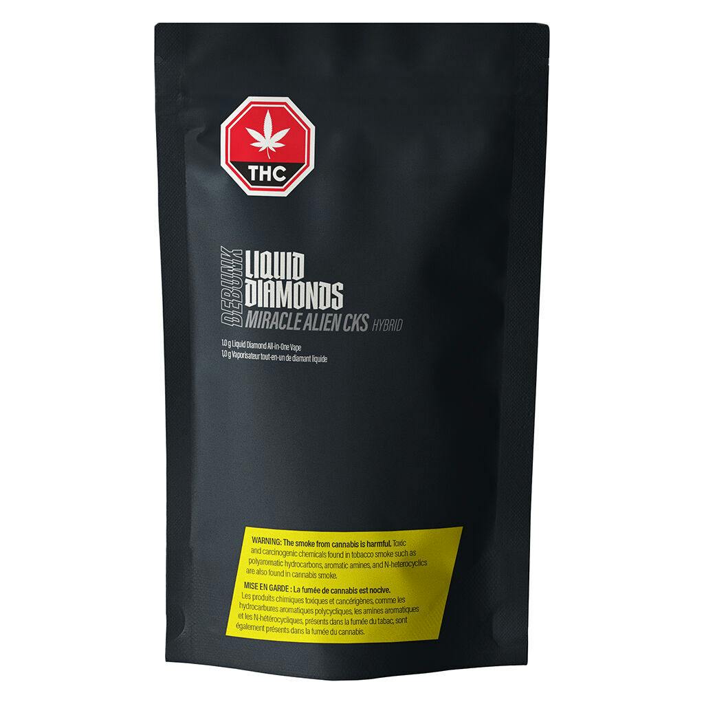 DEBUNK - Miracle Alien CKS Liquid Diamond AIO Vape | Sessions Cannabis