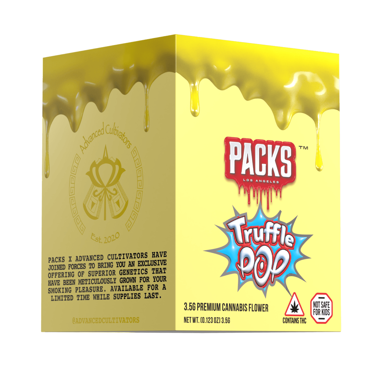 PACKS LA Truffle Pop | Sativa Marijuana for Sale | Joint Operations ...