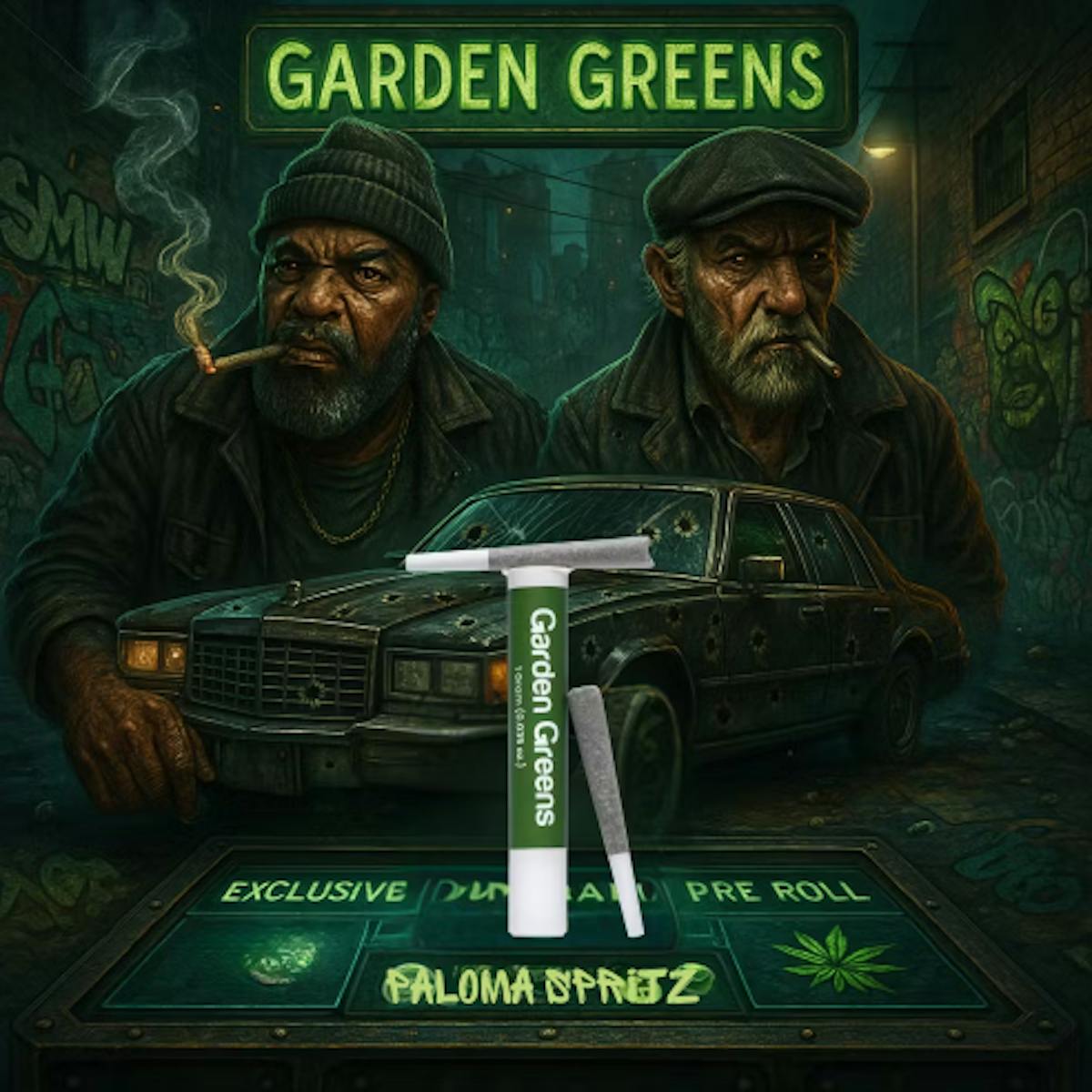 Garden Greens Paloma Spritz 0.5g 2pk Prerolls 1g Pre-rolls | Garden ...