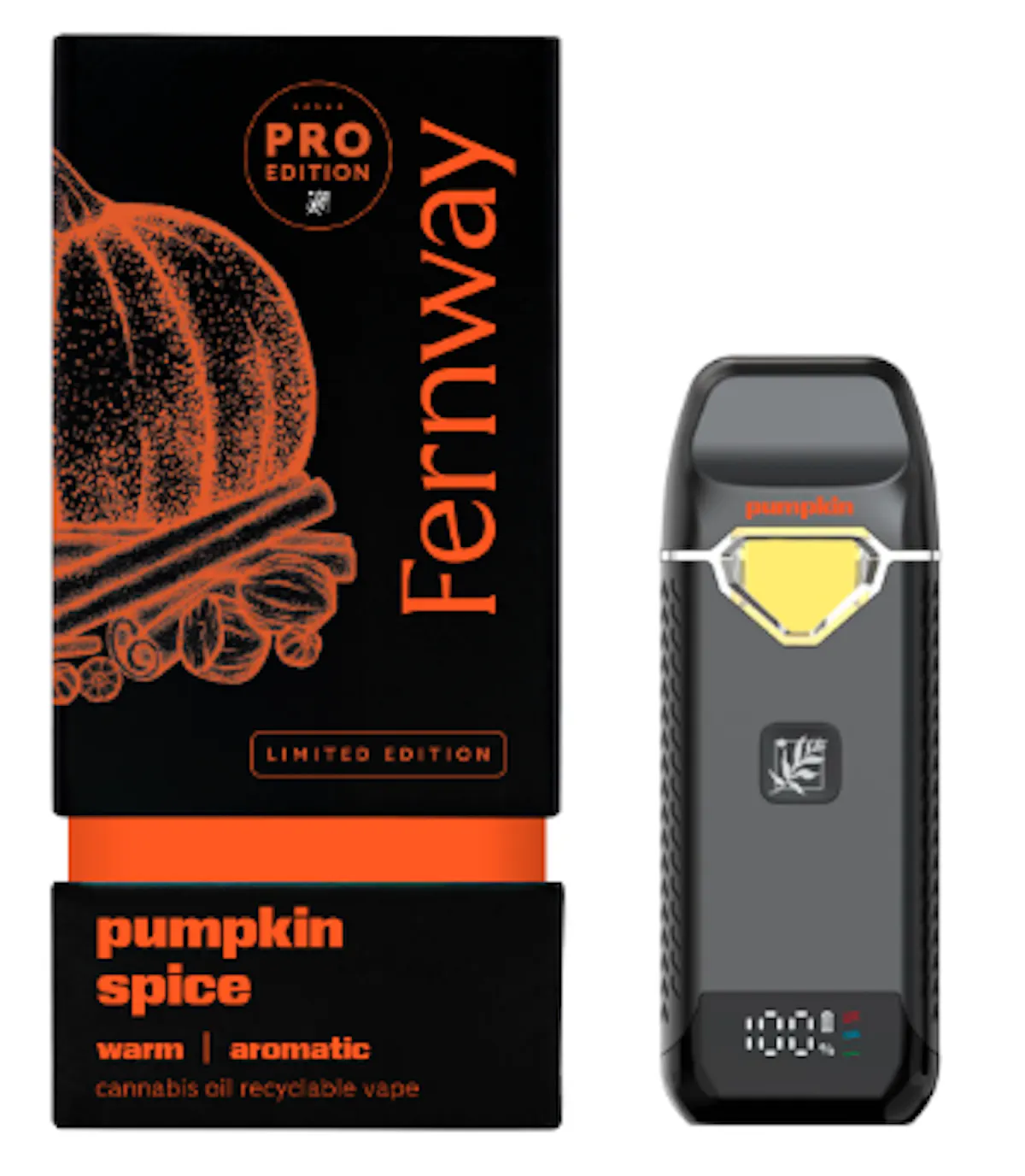 Fernway Pumpkin Spice 2g Traveler Pro 2g Vaporizers | Fernway
