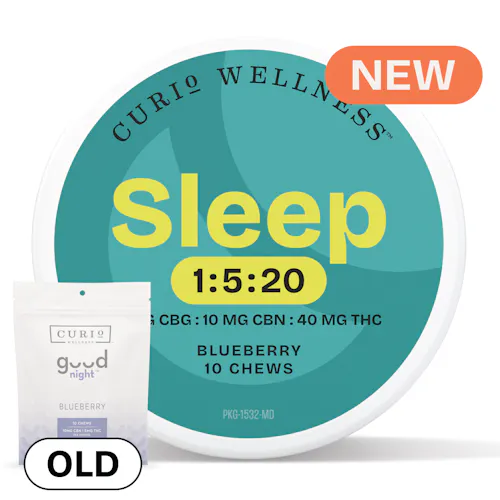 Sleep 1:5:20 Slumberberry Chews | Extra-Strength (Formerly Good Night ...