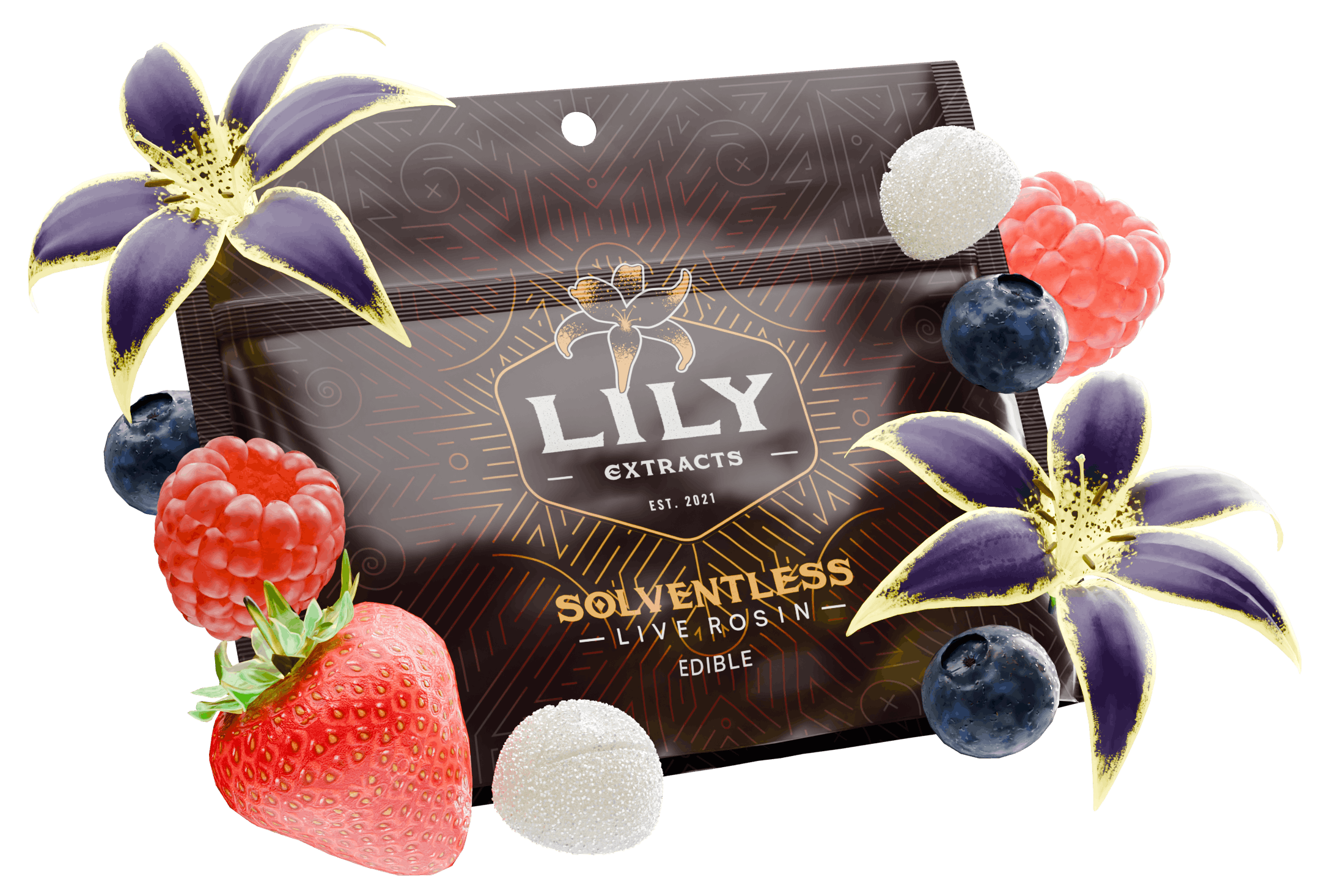 Lily Extracts Hashberry | Live Rosin Gummies (10pk x 10mg) - Union ...