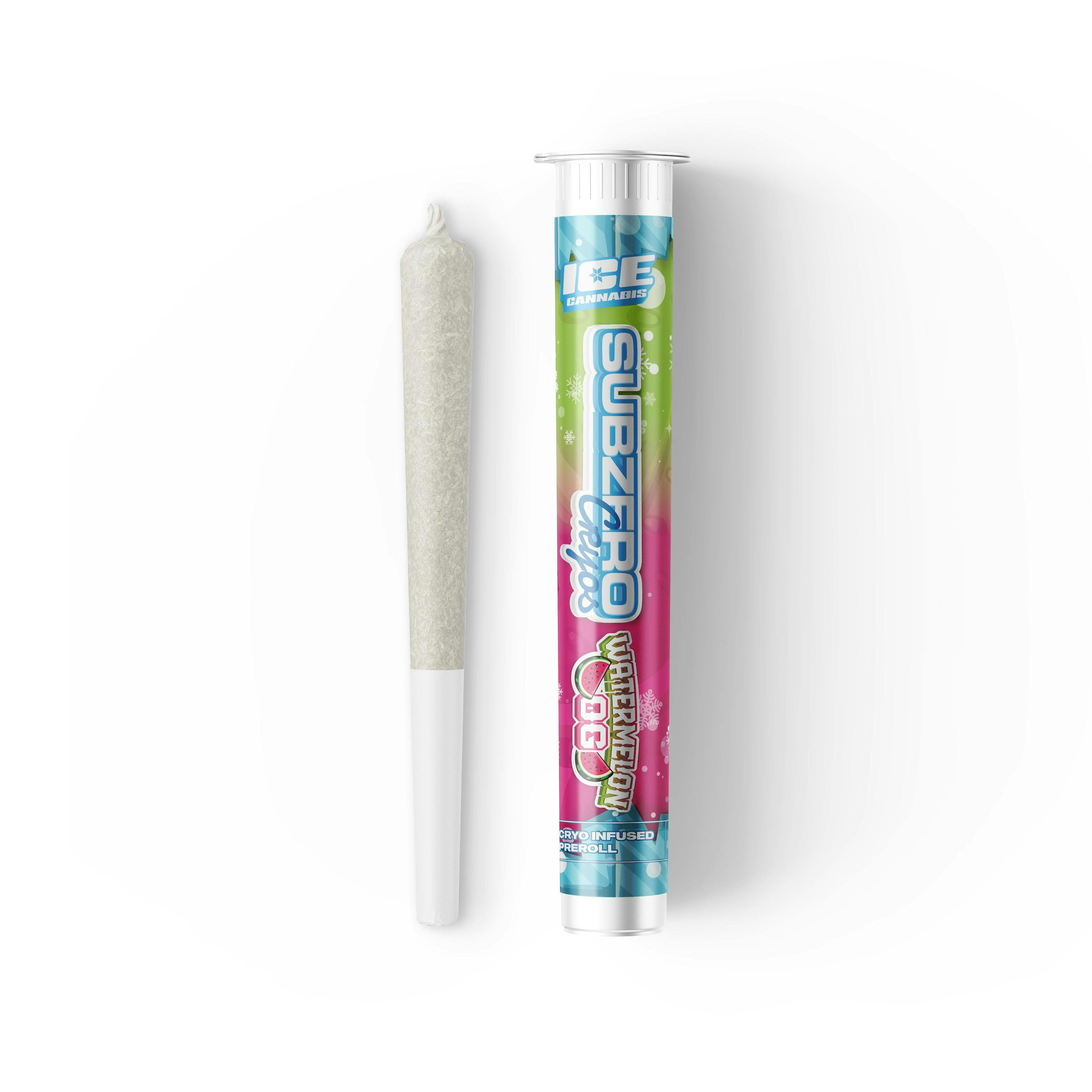 Ice Cannabis Cryo Infused Pre-roll | Watermelon OG