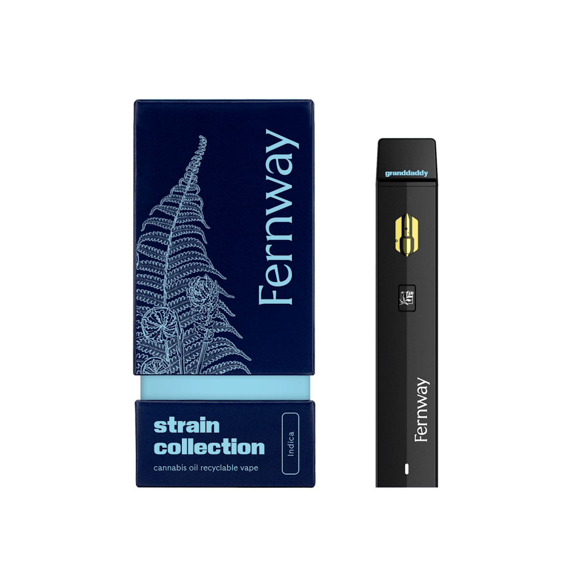 Fernway l Granddaddy Purple Traveler Vape Pen (Disposable) l 1g ...