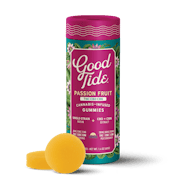 Good Tide Passionfruit 2 1 1 THC CBD CBN Hash Rosin Gummies 200mg