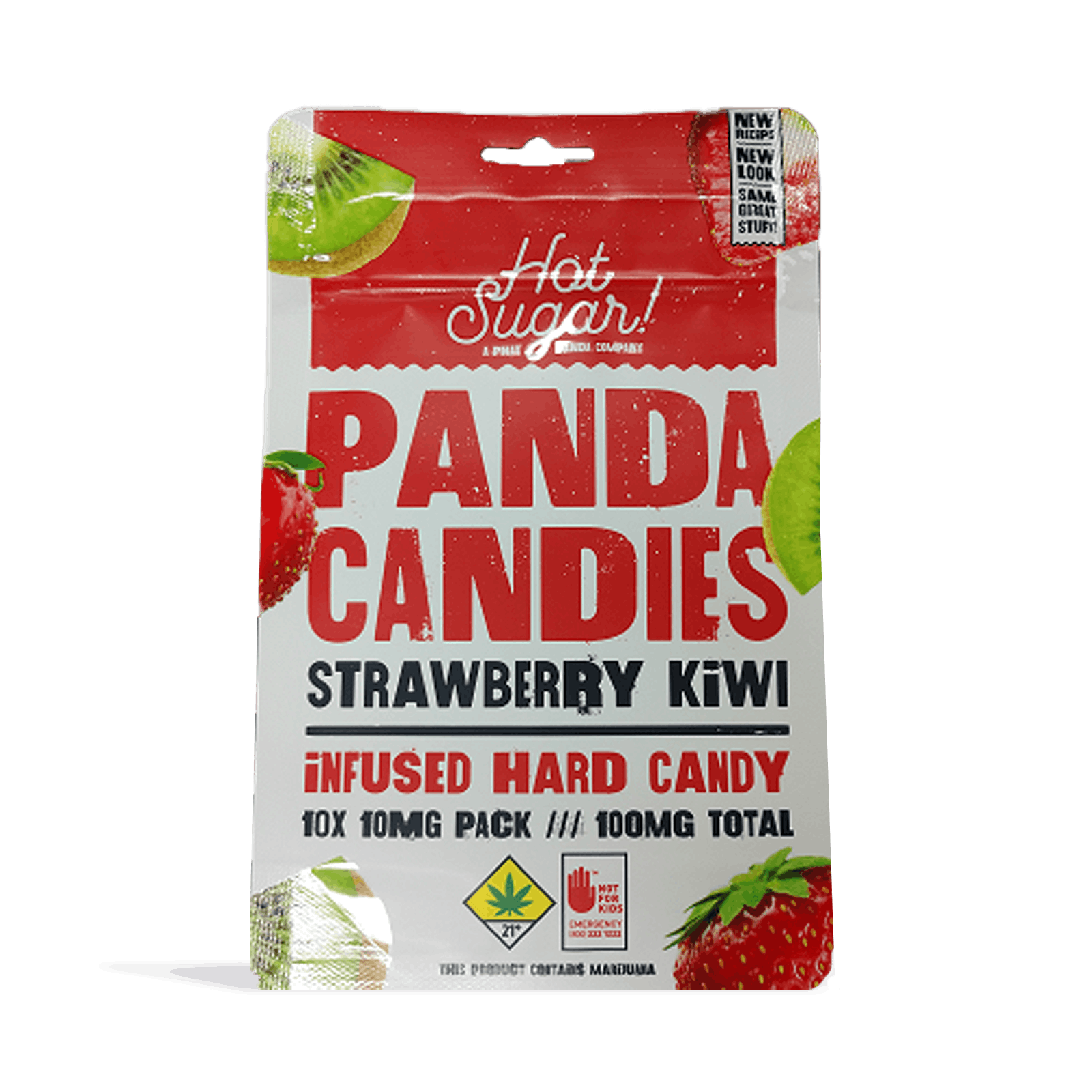 Strawberry Kiwi Panda Candies 10-pack in Everett | Zips Everett