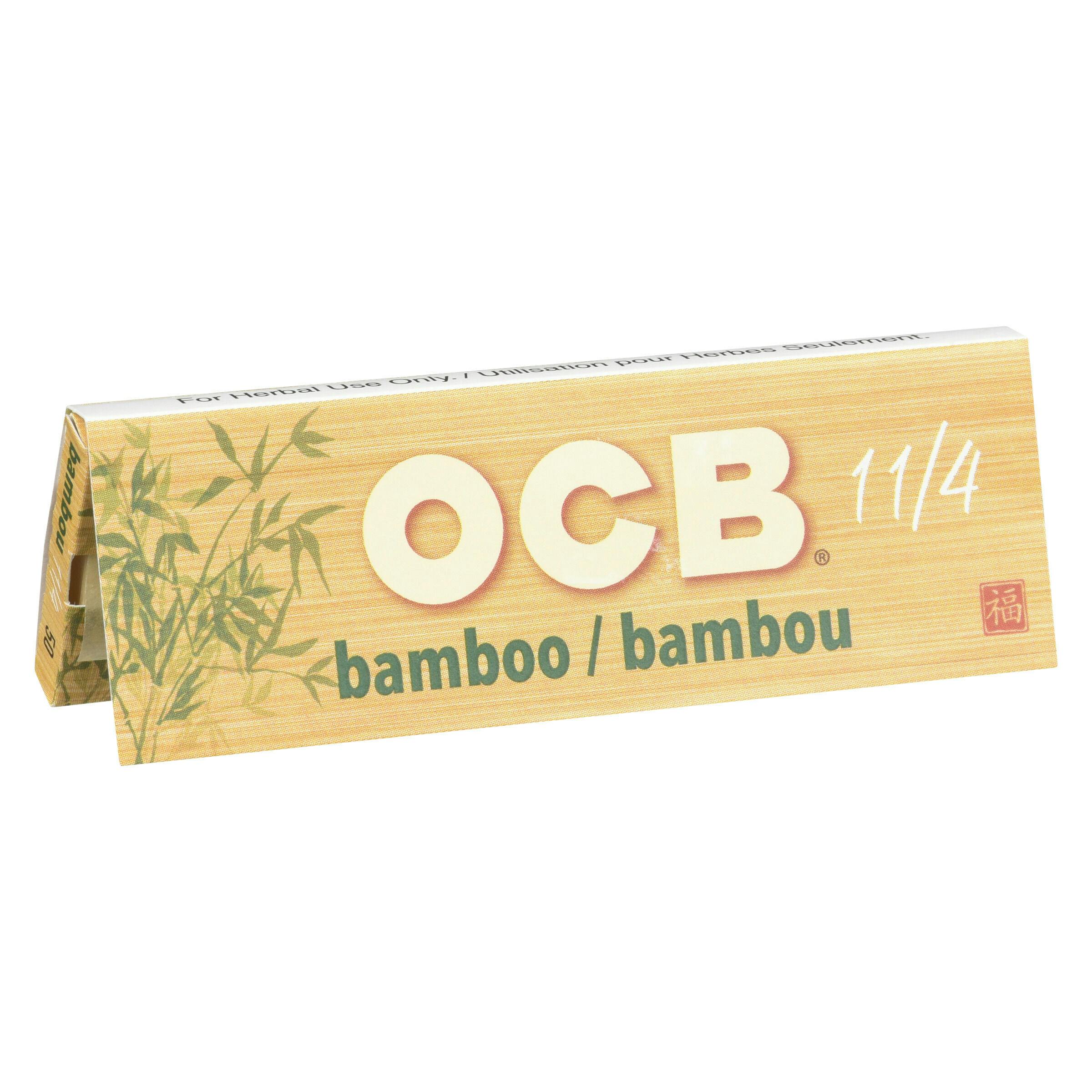 OCB - Rolling Papers - 1¼" - Bamboo | Sessions Cannabis