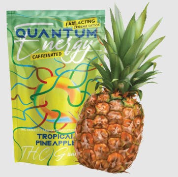 Tropical Pineapple | Single Serve | Quantum | Edibles | Bloom City