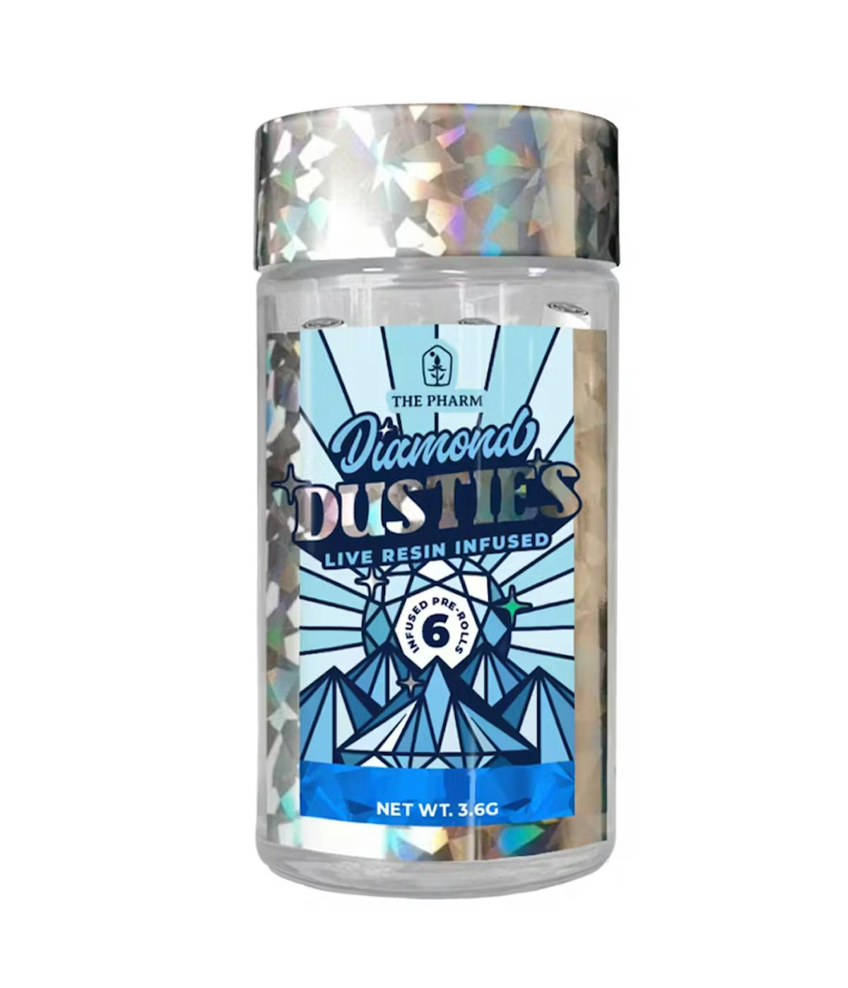 DIAMOND DUSTIES SAPPHIRE INDICA 3.6g Pre-rolls | Dusties