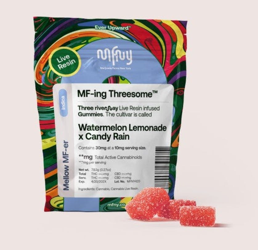 Watermelon Lemonade X Candy Rain | Live Resin Gummies | 3 Pack | 30mg ...