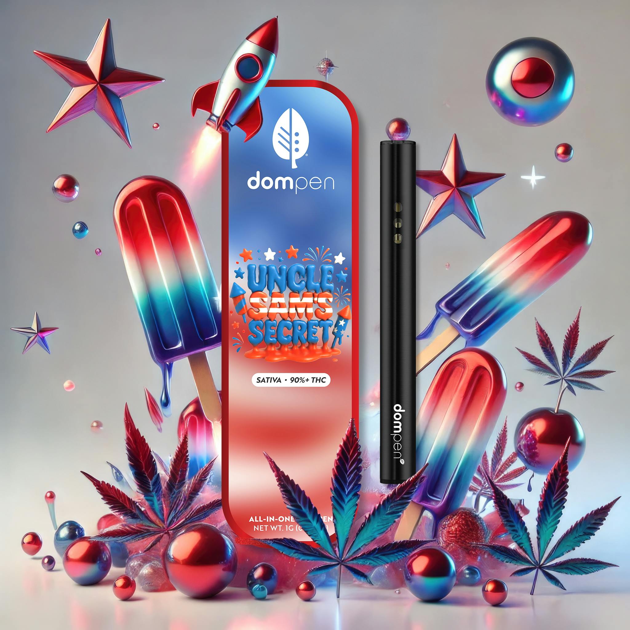 Shop Dompen Uncle Sam's Secret AIO Vape | 1g in Hagerstown | DISTRICT