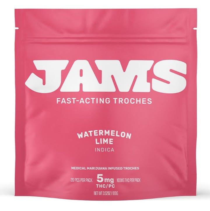 Fast-Acting Watermelon Lime Troche 5mg 20pk | Curaleaf