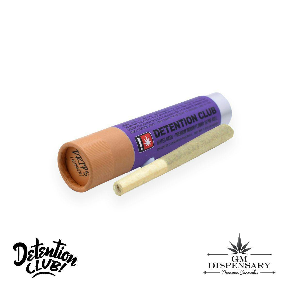 Detention Club 1.23g CAP JUNKIE Super Soaker Water Hash Infused Pre ...