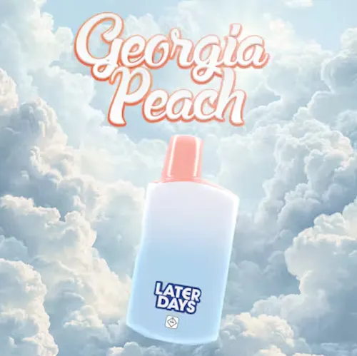 Later Days: Georgia Peach - Disposable .84g - Saphyre Dispensary