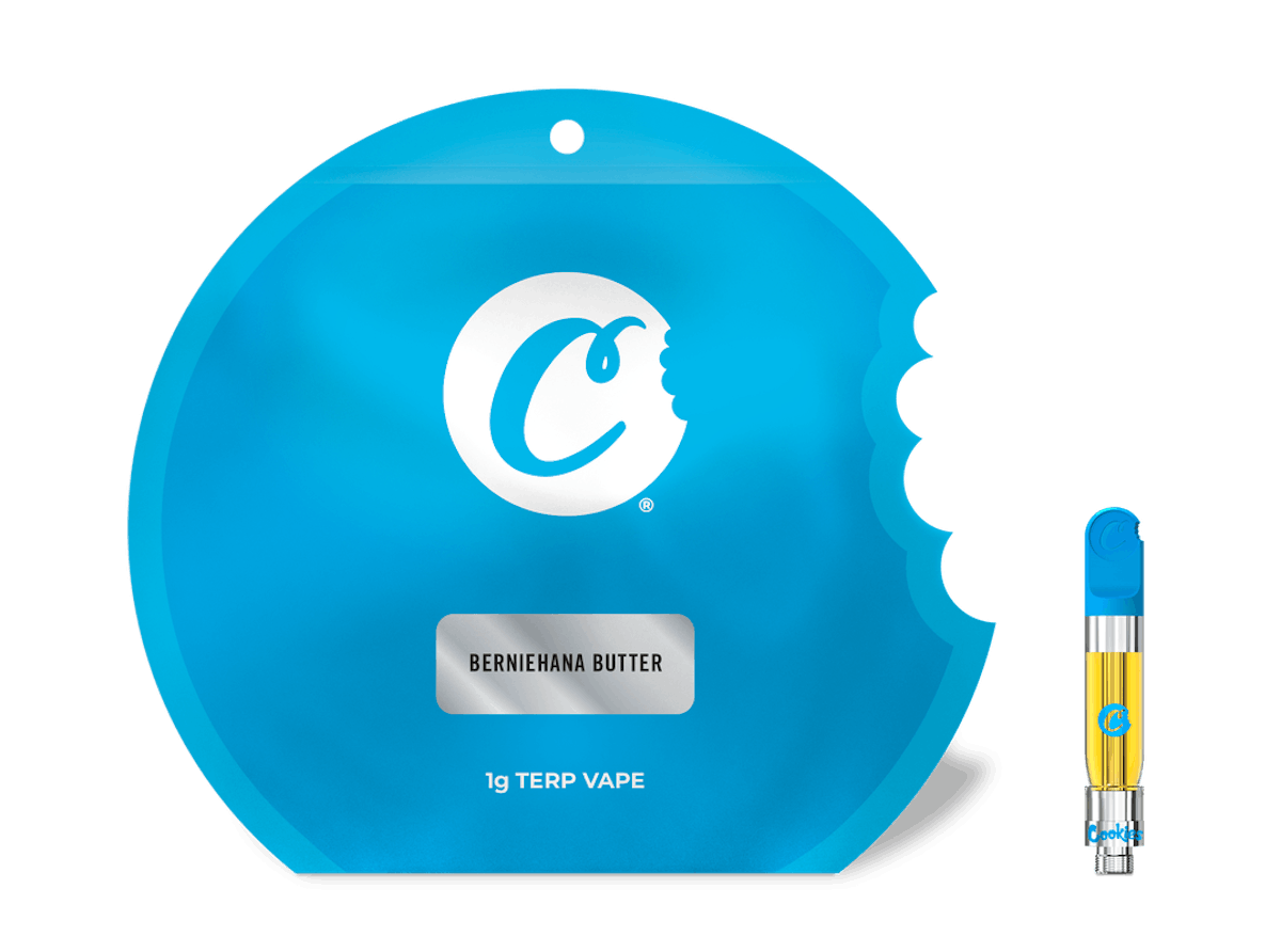 Buy Cookies | Berniehana Butter | 1g Cartridge Online | FREE Delivery ...