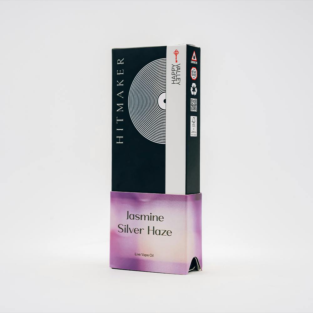 Hitmaker Disposable Vape .5g - Jasmine Silver Haze | Gloucester, MA ...