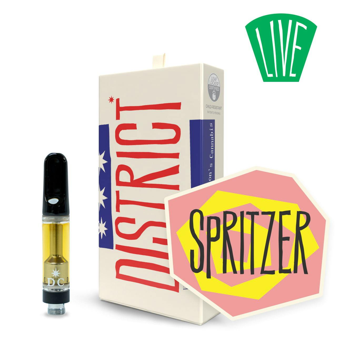 Shop District Cannabis Spritzer Live Vape Cartridge in Hagerstown ...