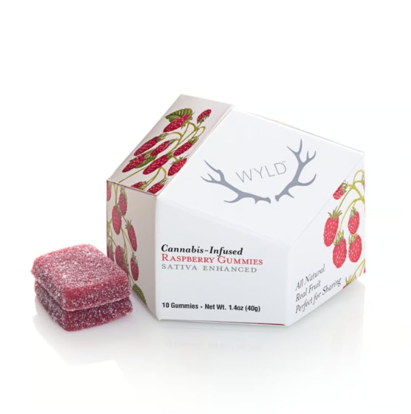 Raspberry Gummies 100mg (10-Pack | 10mg Each) | Curaleaf