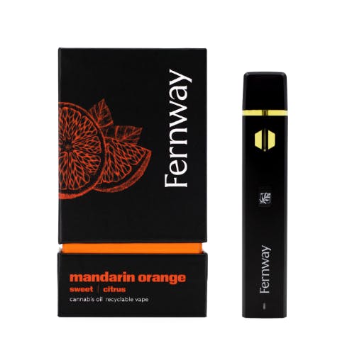 Mandarin Orange Traveler Pocket Vape | 2g 2g Vaporizers | Fernway