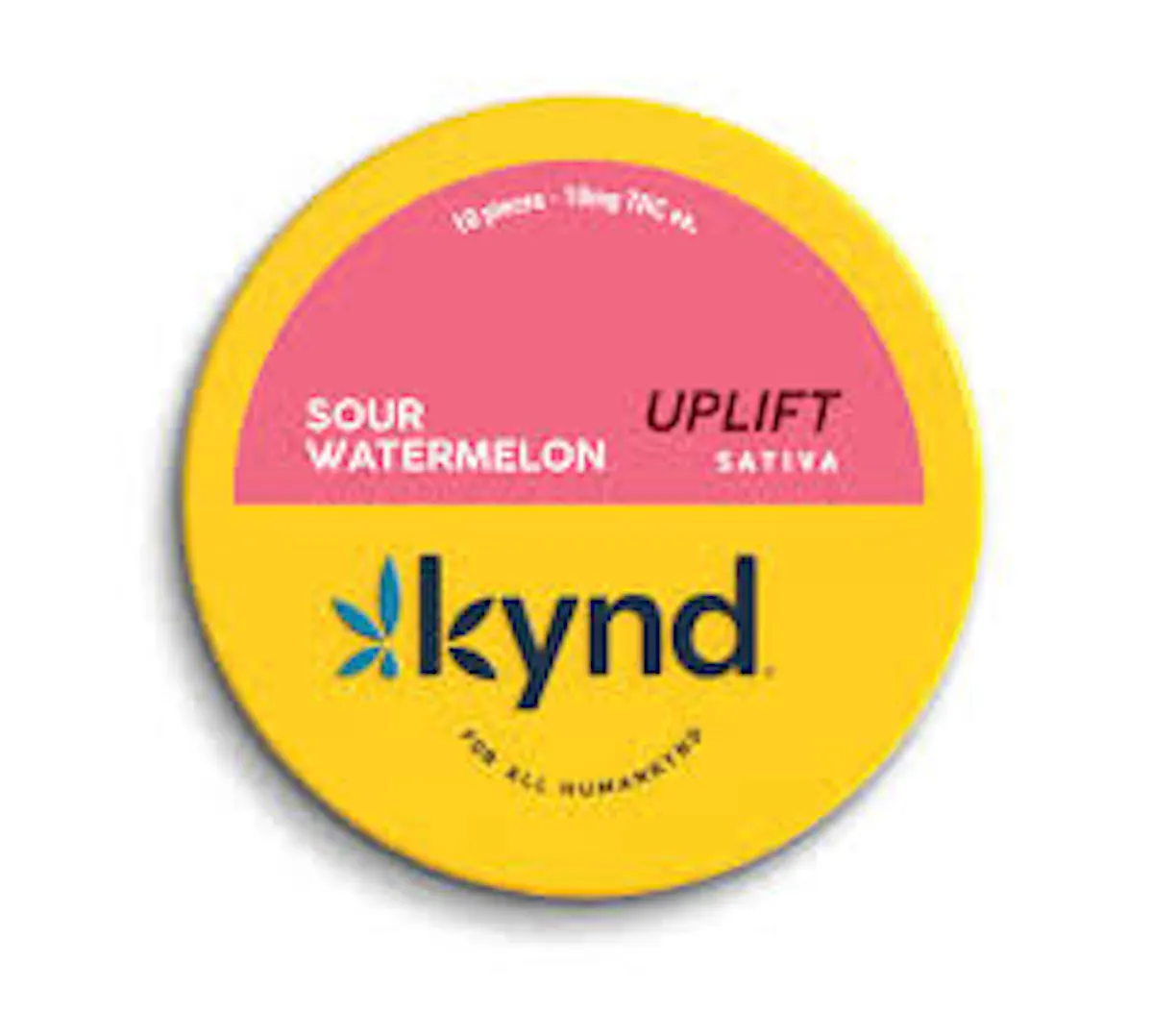 KYND Uplift Sour Watermelon Gummies 100mg 20pk .1g Edibles | Kynd