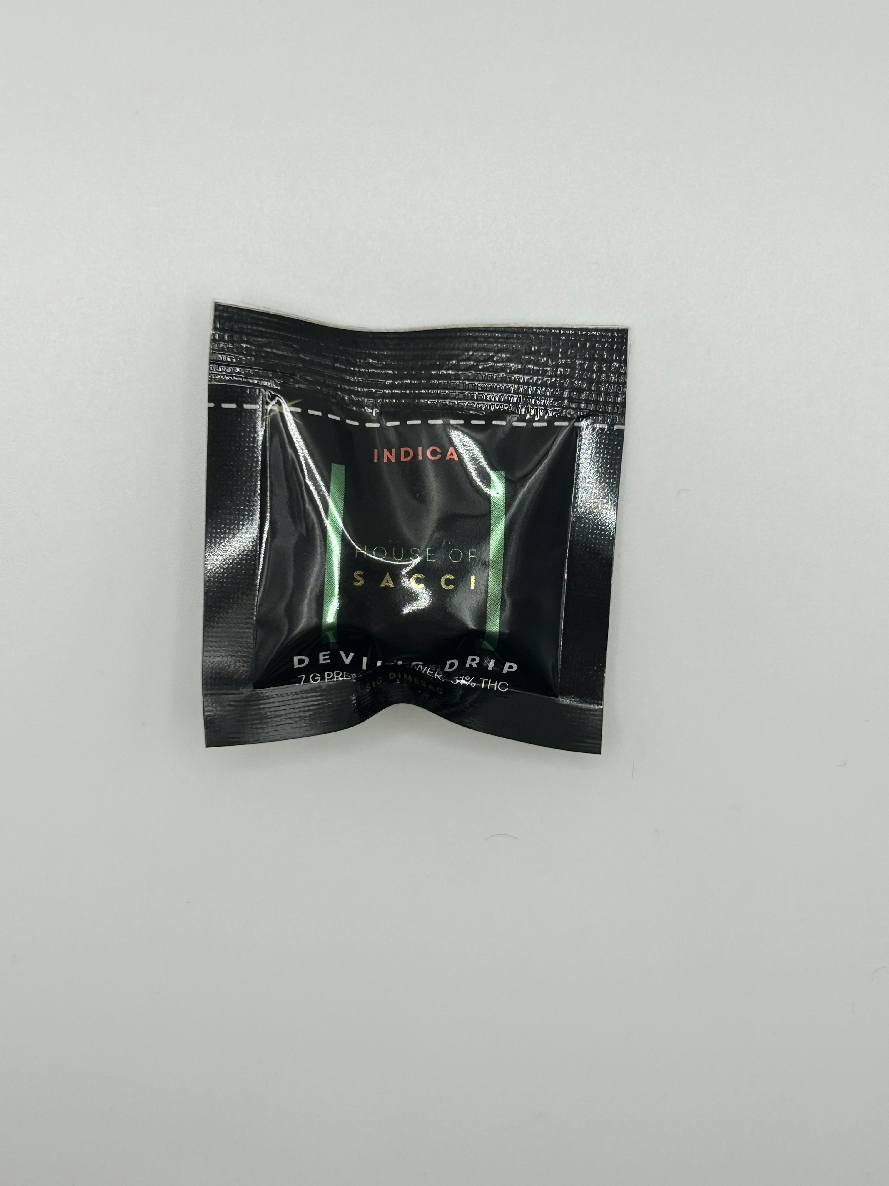 Sacci – Devil’s Drip Dime .7g Flower | House of Sacci