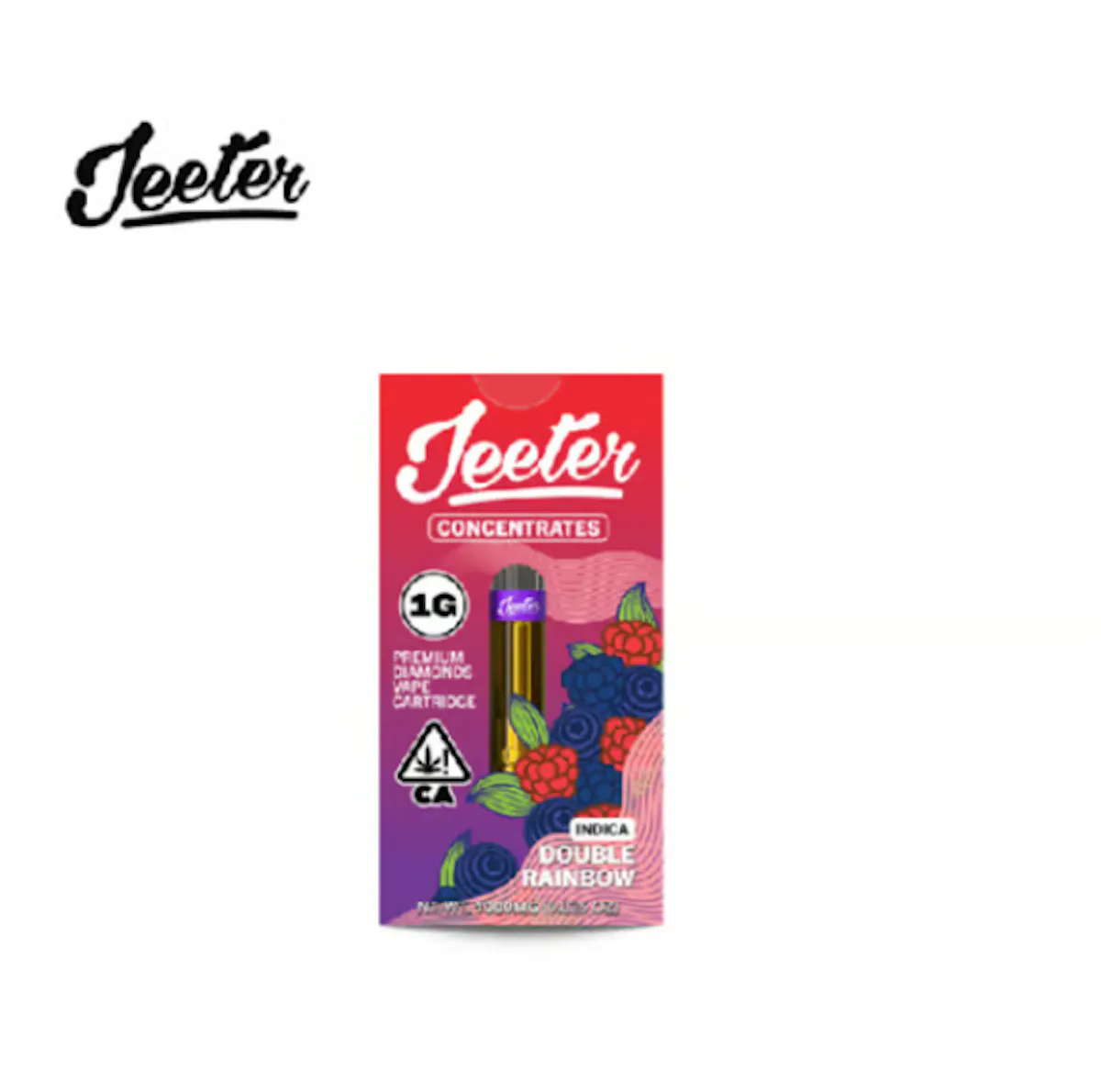 Jeeter Double Rainbow 1g Liquid Diamonds Cartridge 1g Vaporizers | Jeeter
