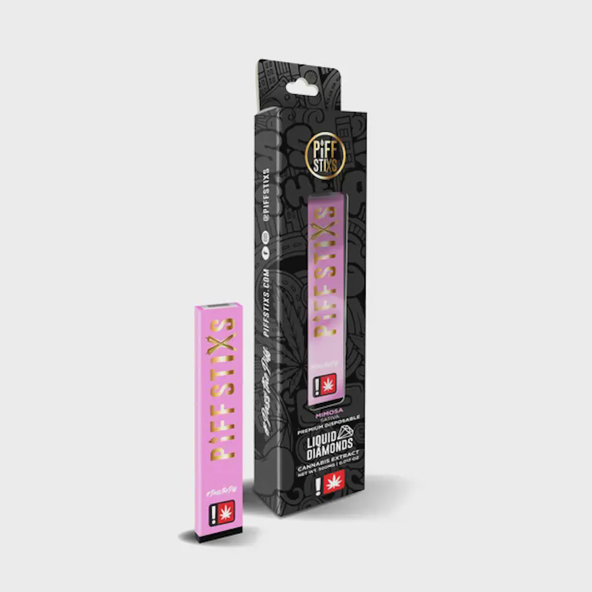 Piff Stixs .5g WATERMELON JOLLY RANCHER Liquid Diamonds Disposable Vape ...