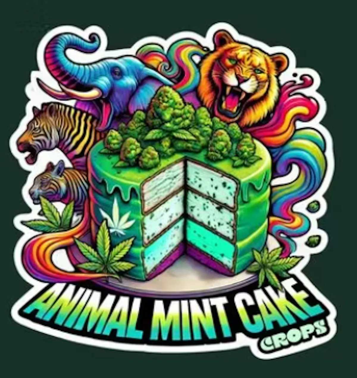 Crops Animal Mint Cake 3.5g 1/8oz Flower | Crops