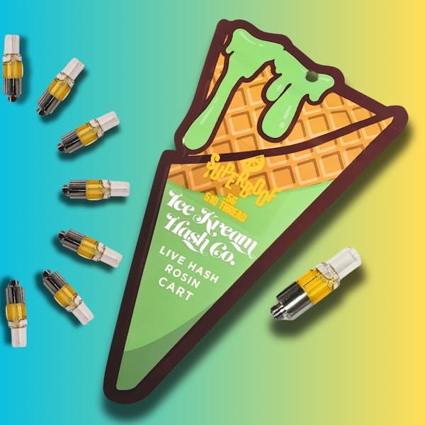 Ice Kream Hash Co. | Swampwater Fumez Live Rosin Cartridge | 0.5g | Vaporizers | New Standard