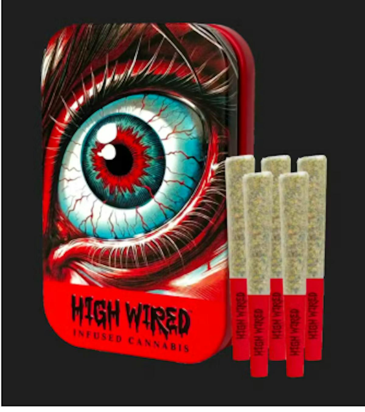 High Wired Banana Daddy Clips 0.35 5pk Infused Prerolls 1.75g Pre-rolls ...