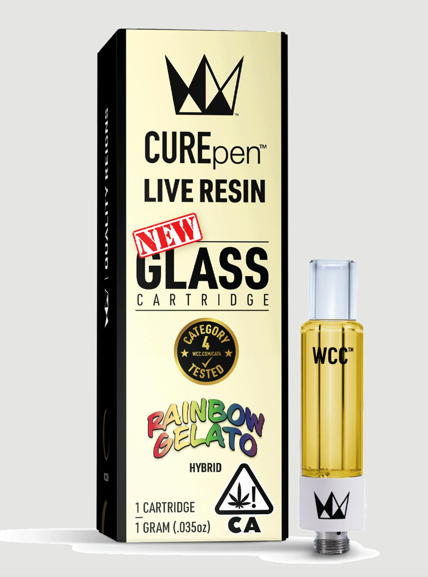 WCC Live Cart Rainbow Gelato - LAX Cannabis Club