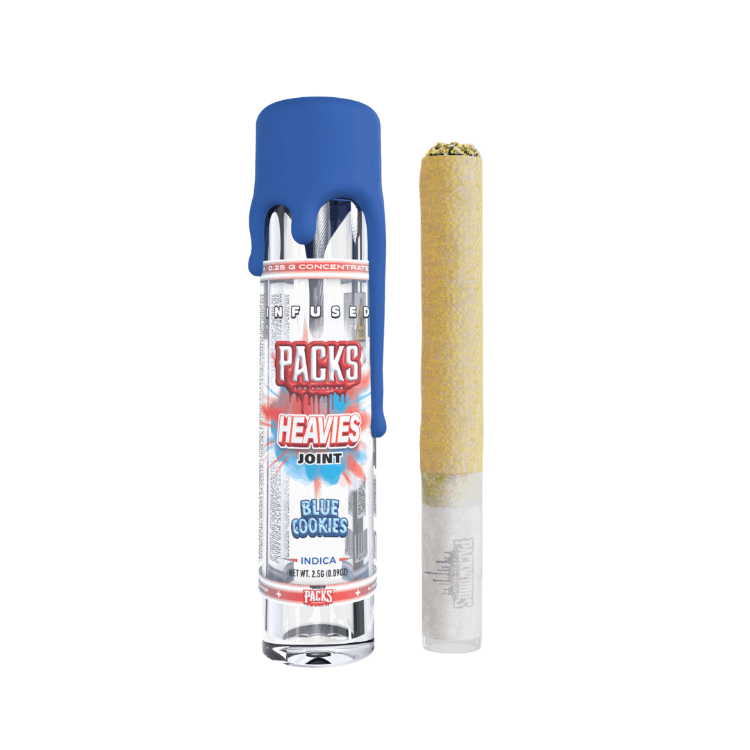Packwoods Blue Cookies Heavies Glass Tip Joint 25g Just Breathe