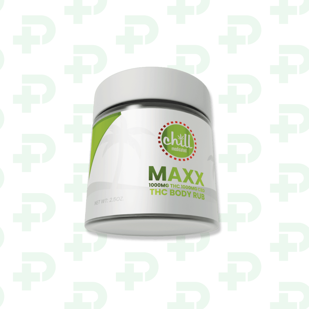 Chill Medicated - - 1:1 THC/CBD Body Rub - Maxx