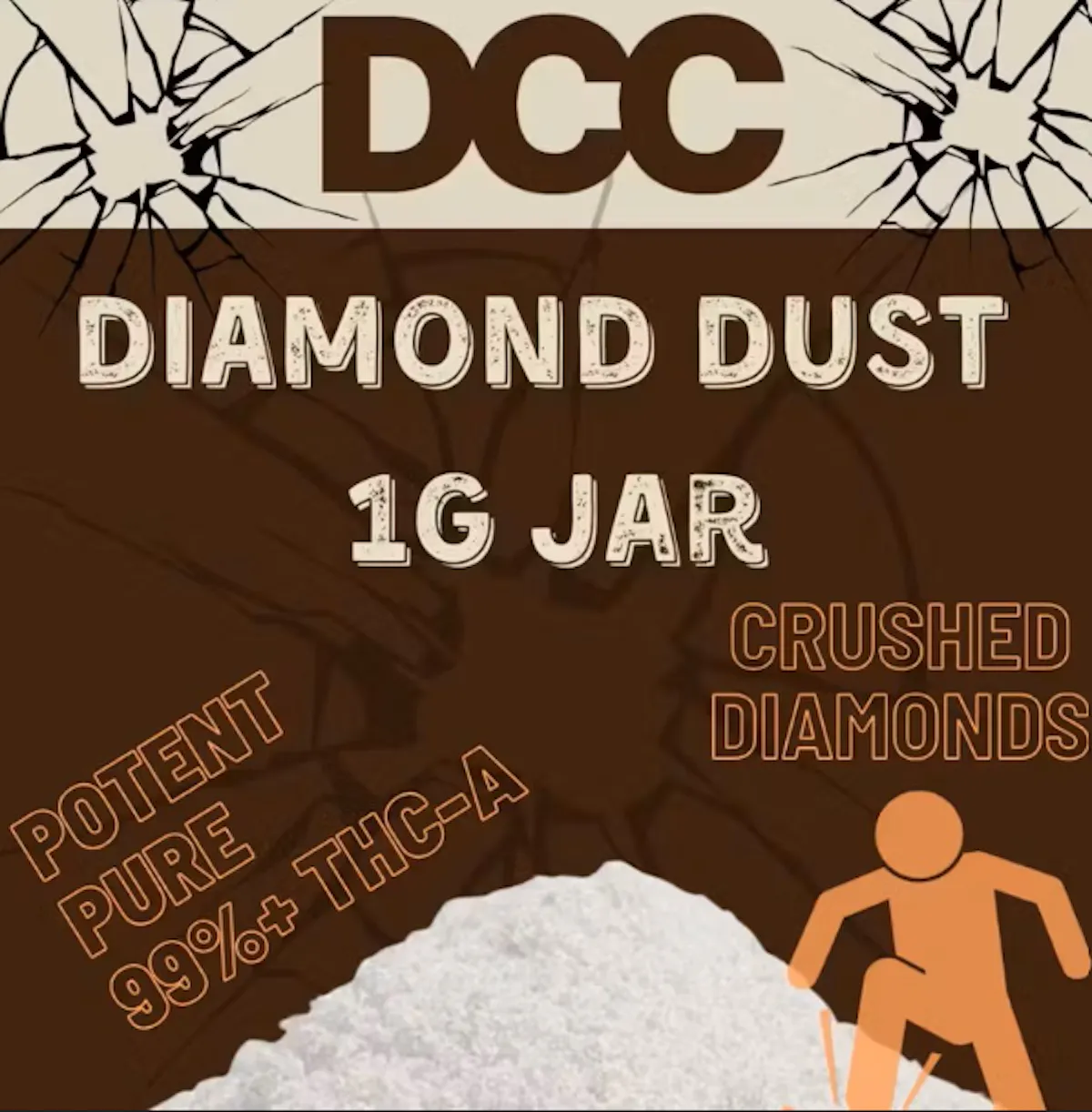 DCC Diamond Dust 1g Concentrates | DCC