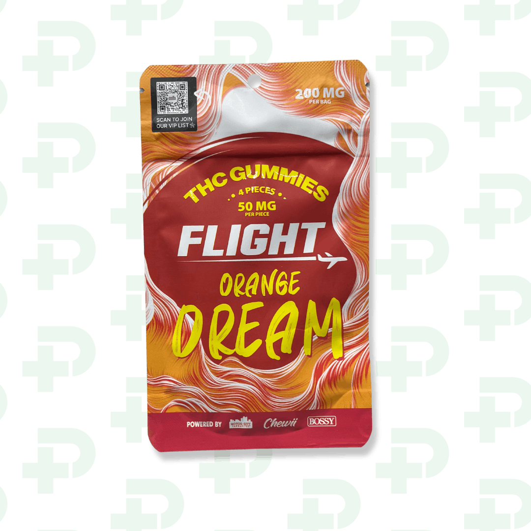Flight Gummies 200mg - Orange Dream
