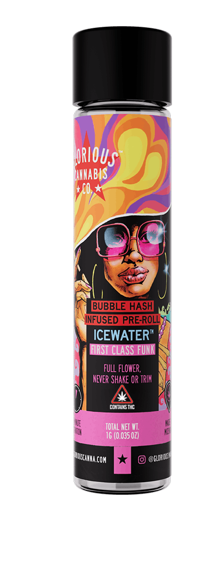 Glorious Cannabis Co. Bubble Hash Infused | First Class Funk | Sativa ...