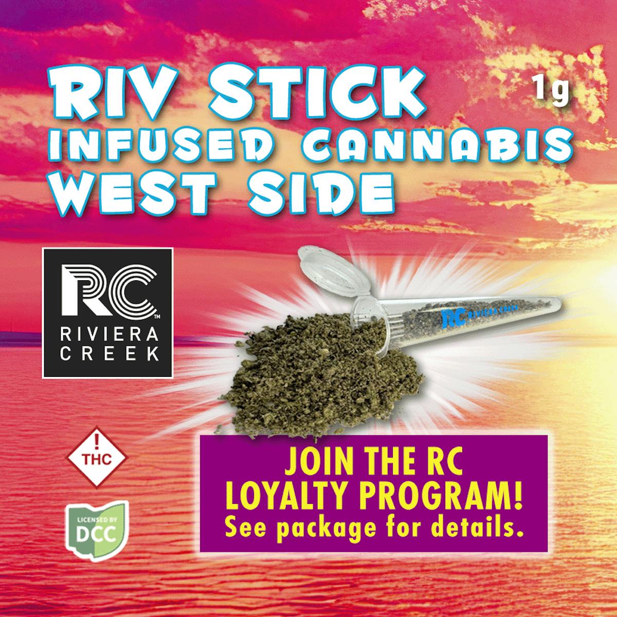 West Side Riv Stick | 1g 1g Concentrates | Riviera Creek