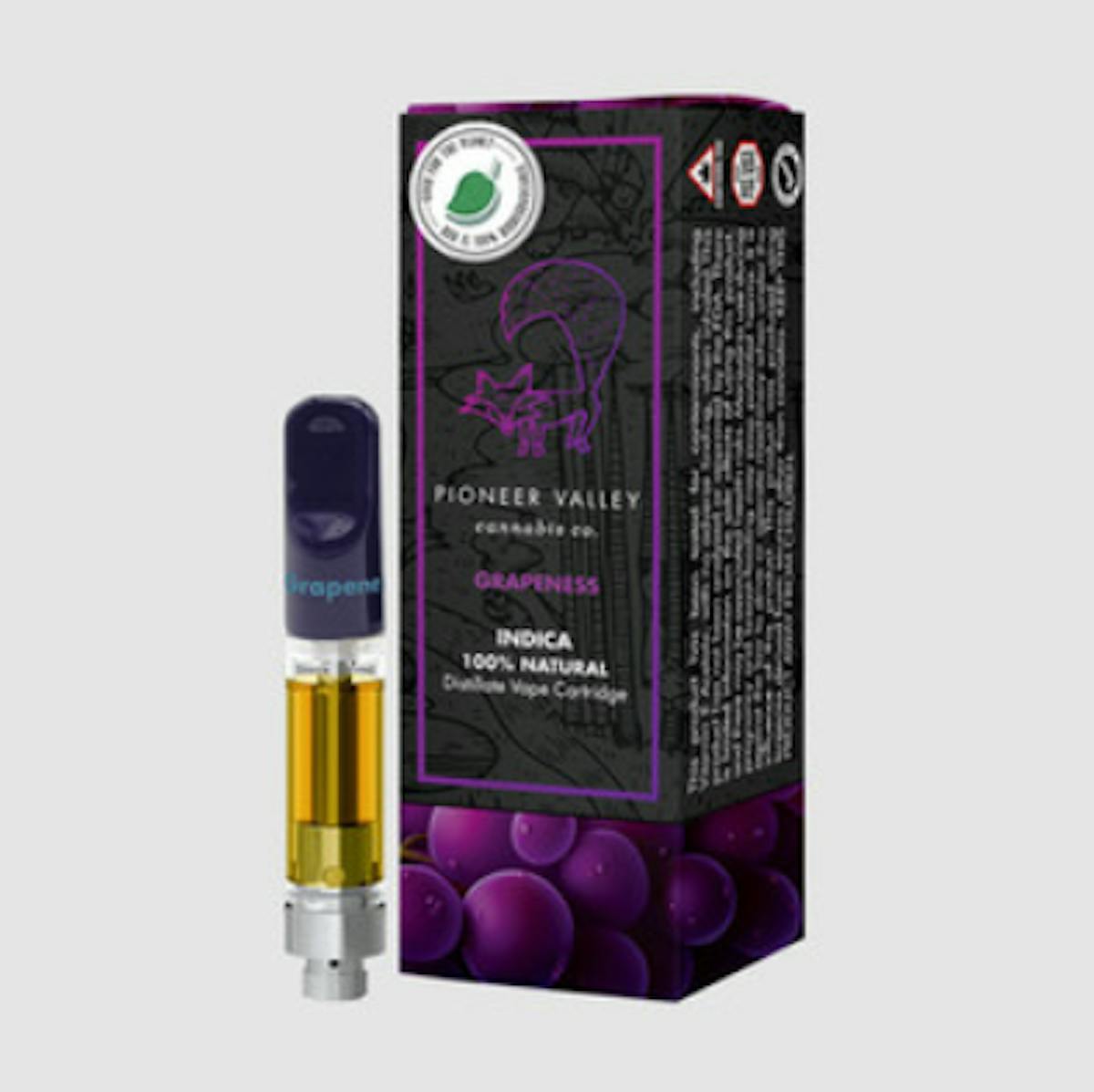 Pioneer Valley Grapeness 1g Cartridge 1g Vaporizers | Pioneer Valley