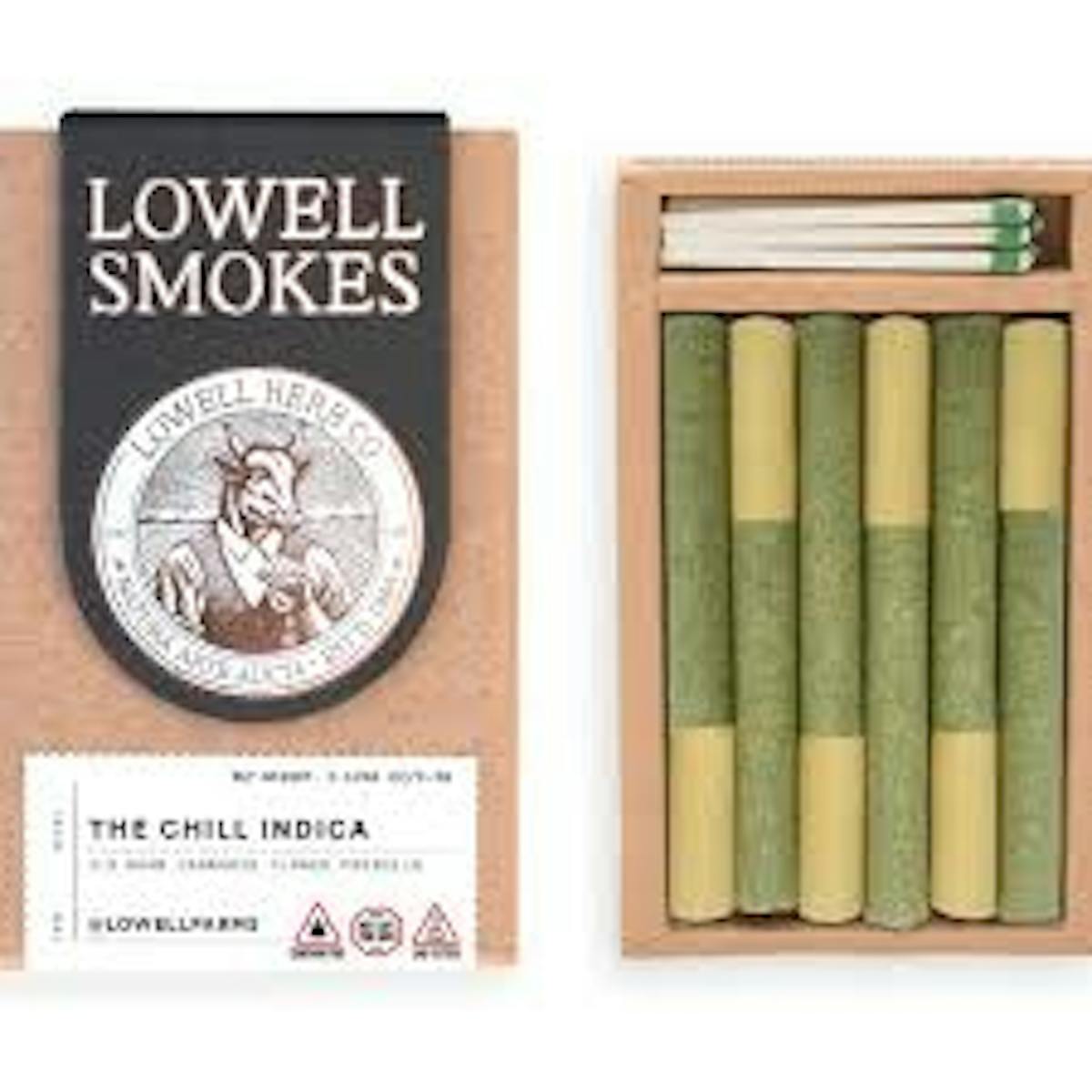 Lowell Farms l The Happy Hybrid Blend Pre Roll 6pk l 3.5g - Eastern ...