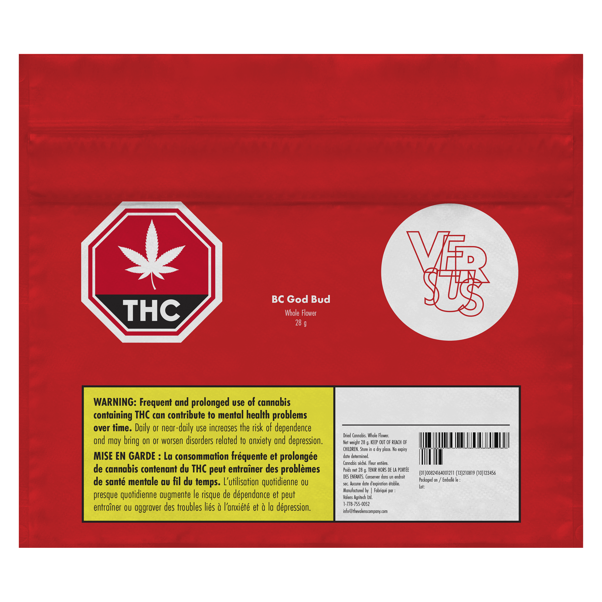 Versus - BC God Bud | Sessions Cannabis