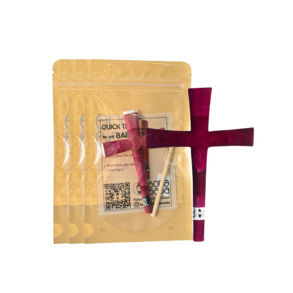 Bong Baba - Red Rose Cross Cones | Sessions Cannabis